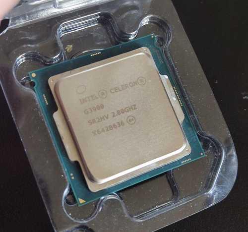 Бюджетный процессор Intel Celeron G3900