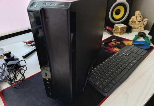 Корпус Desktop ExeGate MI-207U-M300 Black mini-ITX