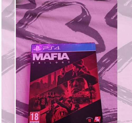 Диски на ps4 mafia trilogy