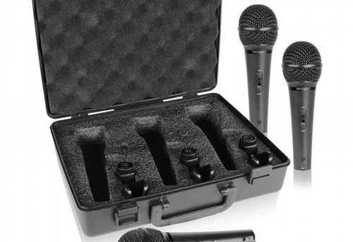 Behringer XM1800S микрофон (комплект из 3 шт.)