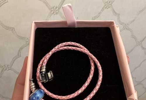 Браслет с шармом pandora