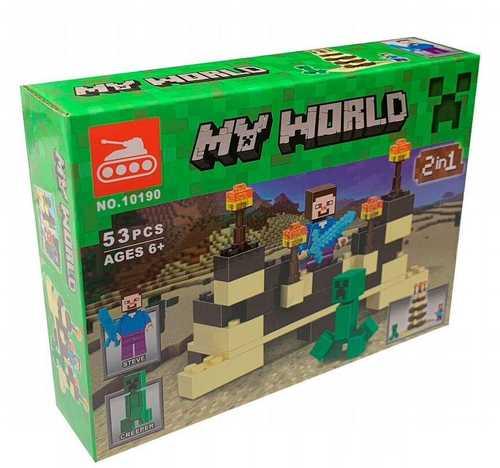 Конструктор Minecraft My world Оборона от крипера