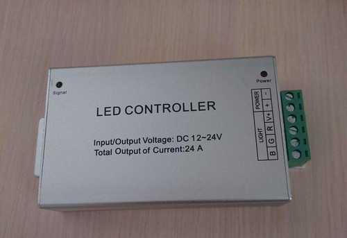 LED контроллер RGB IR инфракрасный пульт 24A 288W