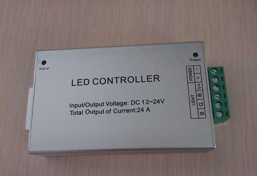 LED контроллер RGB IR инфракрасный пульт 24A 288W