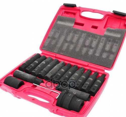 Набор вставок ударных 3/4" torx T60-T100, E18-E