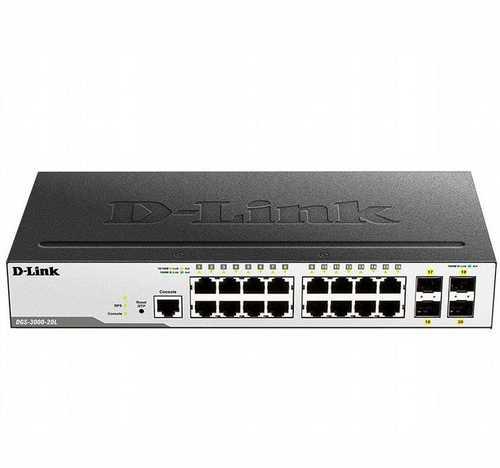 Коммутатор D-Link DGS-3000-20l новый