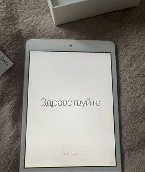 Apple iPad mini 16gb wi-fi cellular white