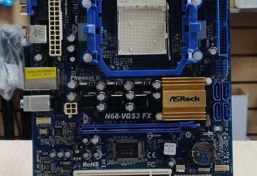 Мат. плата ASRock N68-VGS3 FX/AM3+/DDR3/mATX