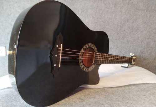 Акустическая гитара черная, Foix FFG-2038C(Новая)
