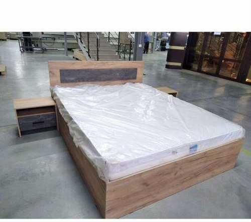 Кровать двухспальная 1,4м (мсп 1)