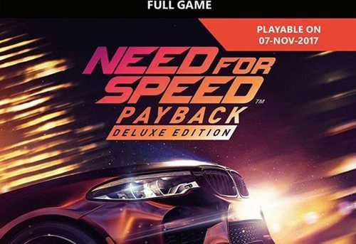Need for Speed: Payback xbox ONE XS ключ
