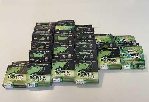 Шнур плетёный Power Pro 135m Moss Green USA