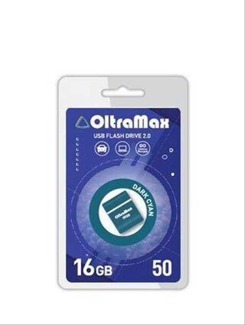 Флеш-накопитель USB 16GB OltraMax темно-голубой