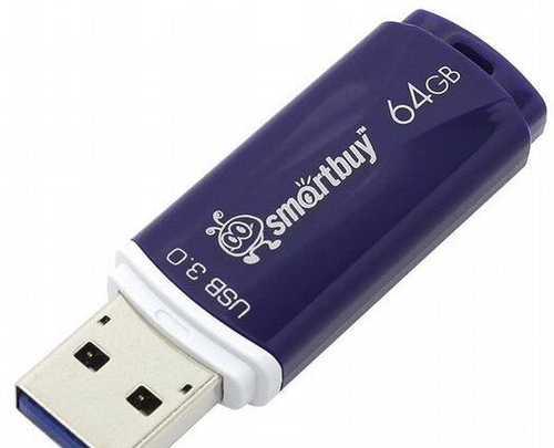 Флешка USB 3.0 SmartBuy Crown 3.0 64GB blue