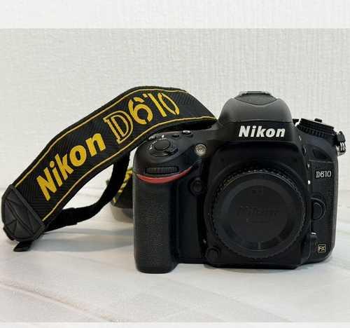 Фотоаппарат Nikon D610 (body) Пробег 25 тыс