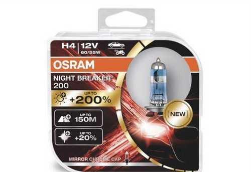 Osram H-4 night breaker +200
