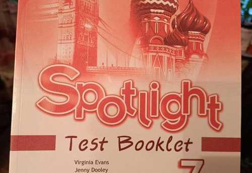 Spotlight test booklet