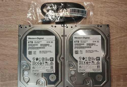 Western Digital 6TB DC H310 + Asus SATA