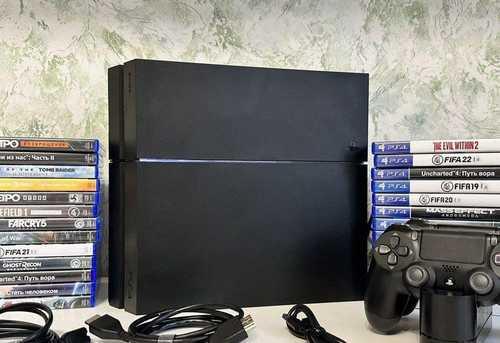 Sony playstation 4 Ps 4 fat + 550 игр и доставка