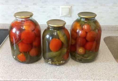 Маринованные помидоры ассорти с доставкой