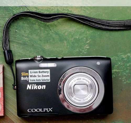 Цифровой фотоаппарат nikon coolpix s2600