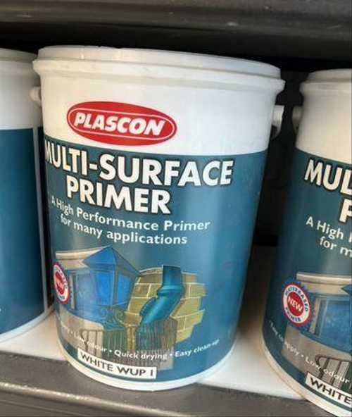 Грунтовка plascon multi-surface primer 5л