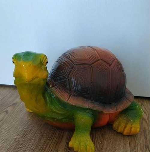 Гипсовая фигура черепаха