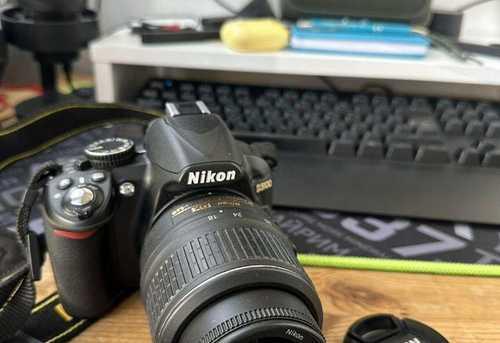 Зеркальный фотоаппарат nikon d3100