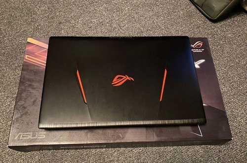 Игровой ноутбук Asus rog 17.3 gtx 1050/4gb,i5/16gb