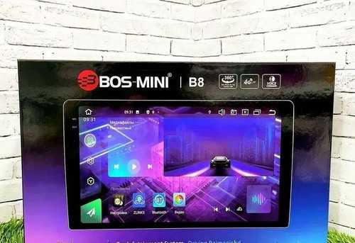 Автомагнитола 2din BOS mini B8 8/128 gb 9" CarPlay