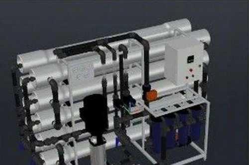 Обратный осмос 100000 литров в час / 100м3/час