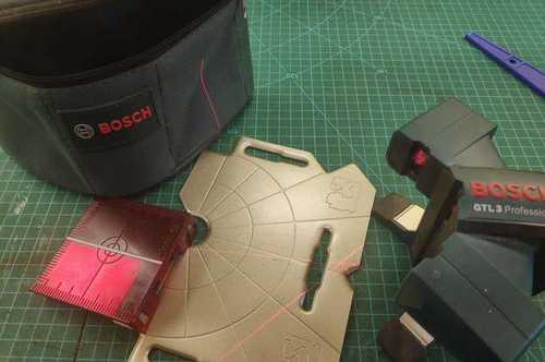 Лазерный уровень bosch GTL 3