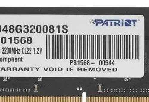 Озу оперативная память DDR4 patriot