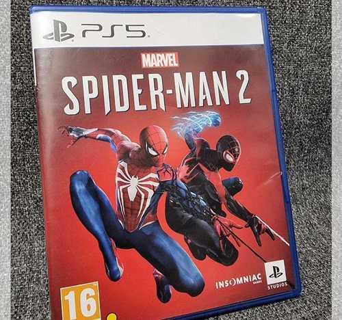 Диск Spider-Man 2 ps5