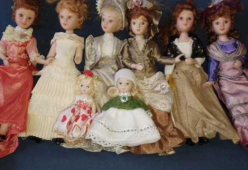 Фарфоровые колекционые куклы