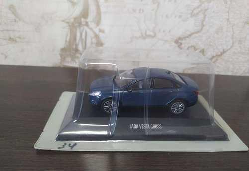 LADA Vesta cross седан модель 1:43 Deagostini