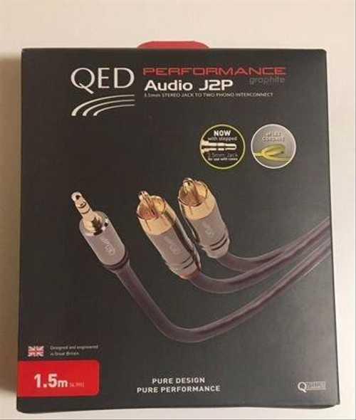 Qed Performance Audio Graphite J2P 1,5m QE6500