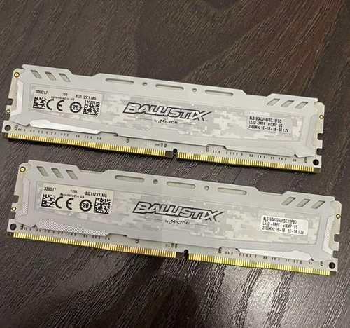 Оперативка Crucial Ballistix Sport LT DDR 4 32gb