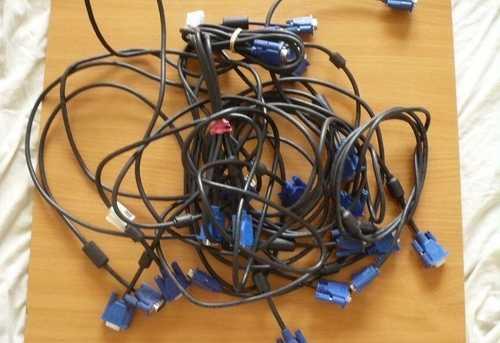 Кабели VGA, кабели питания,кабели SATA