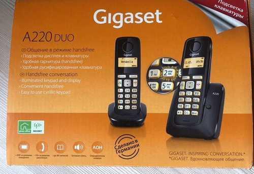 Радиотелефон Gigaset A220 DUO