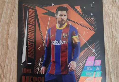 Футбольная карточка Lionel Messi (Месси) Topps