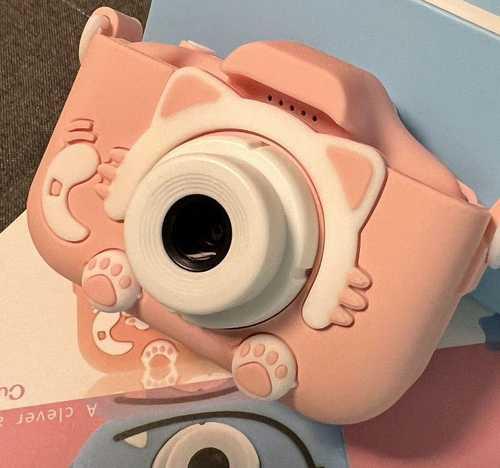 Детская фотокамера Children's Fun Camera Cute Kitt