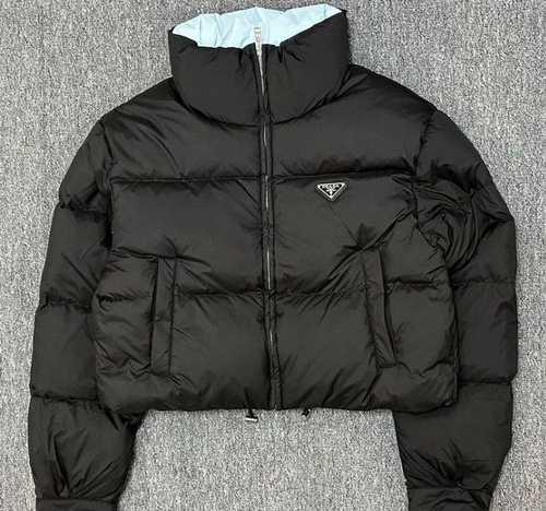 Пуховик Prada 24FW Cropped Puffer Jacket