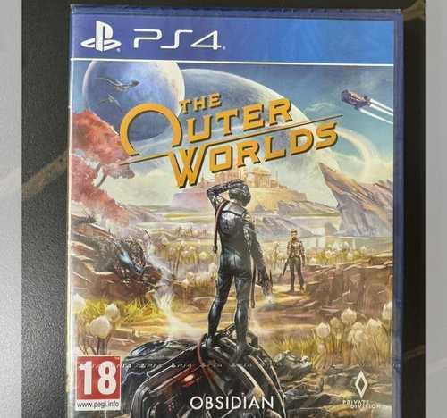 The outer worlds ps4 диск