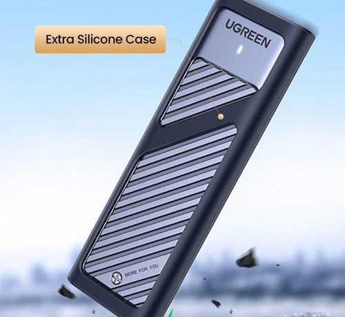 Ugreen M.2 NVMe SATA SSD адаптер внешний 10 Гбит/с