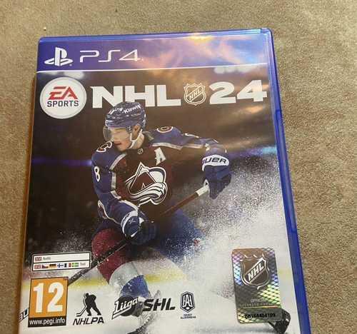 Диски на ps4 NHL 24