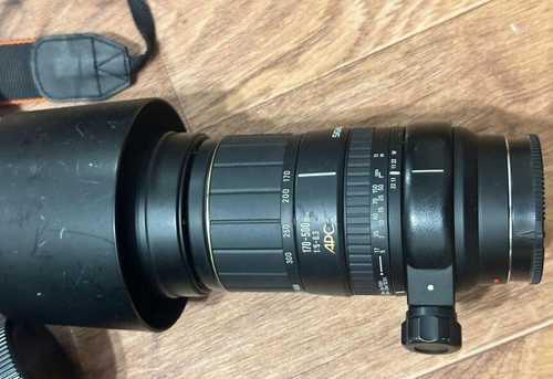 Объектив Sigma 170-500 mm для Sony