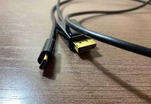 Кабель USB-C - DisplayPort Ugreen