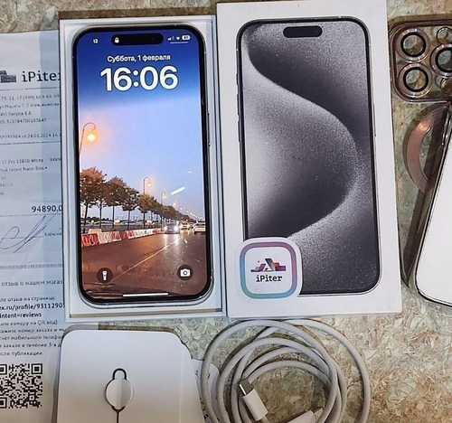 iPhone 15 Pro, 128 ГБ