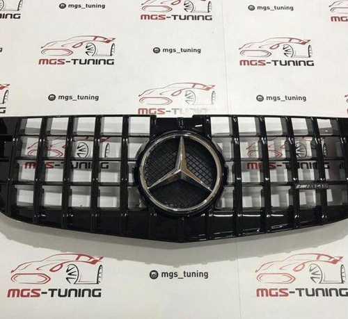 Решетка Mercedes Vito GT Black Х/З + AMG